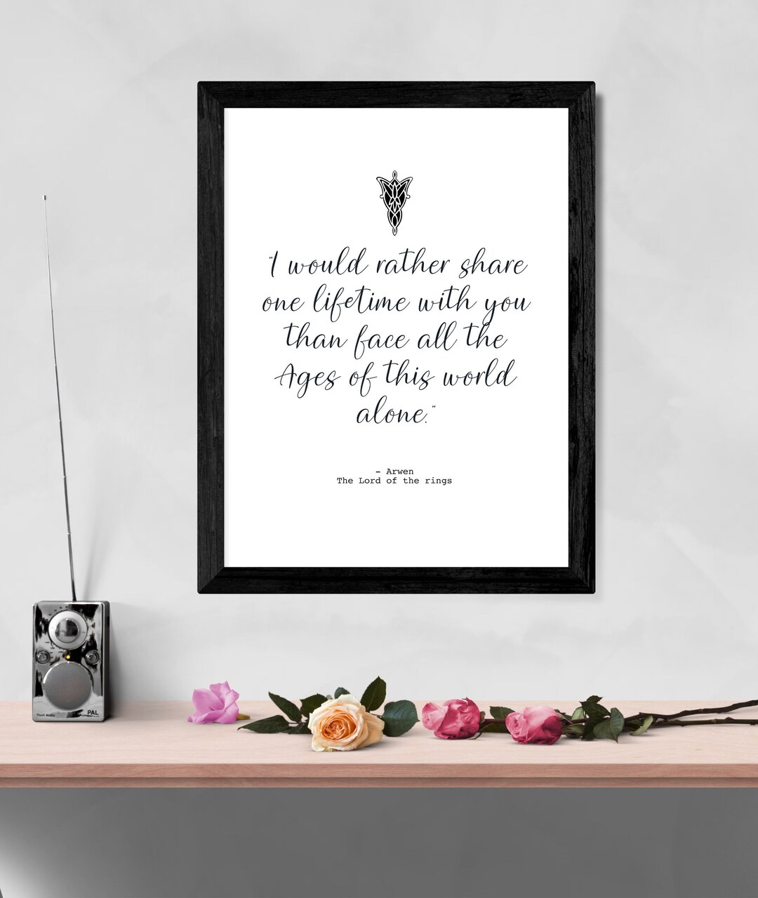 I Would Rather Share One Lifetime With You Than Face All the Ages of ...