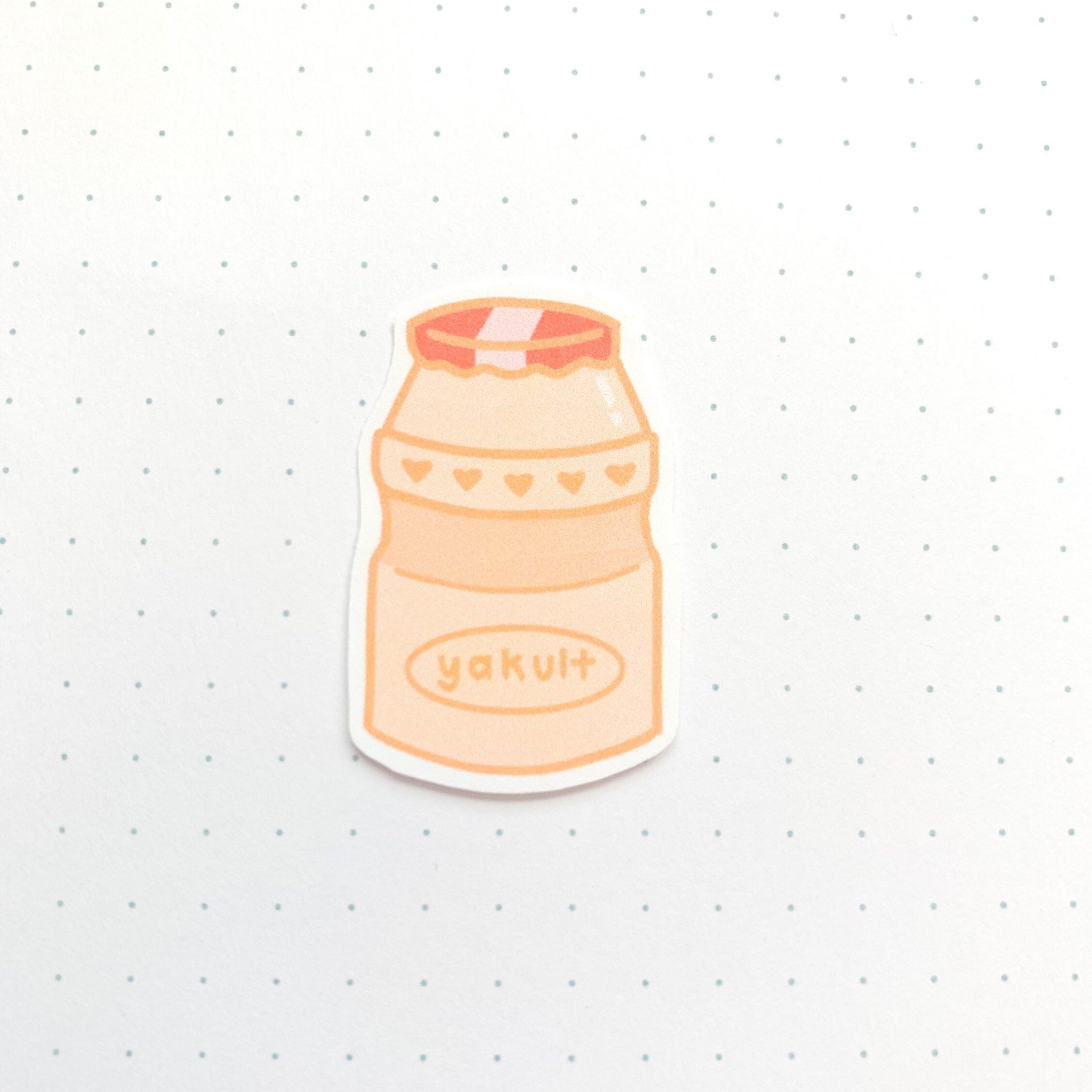 Yakult Stickers / Cute Yakult Yogurt Drink Sticker Pack for | Etsy