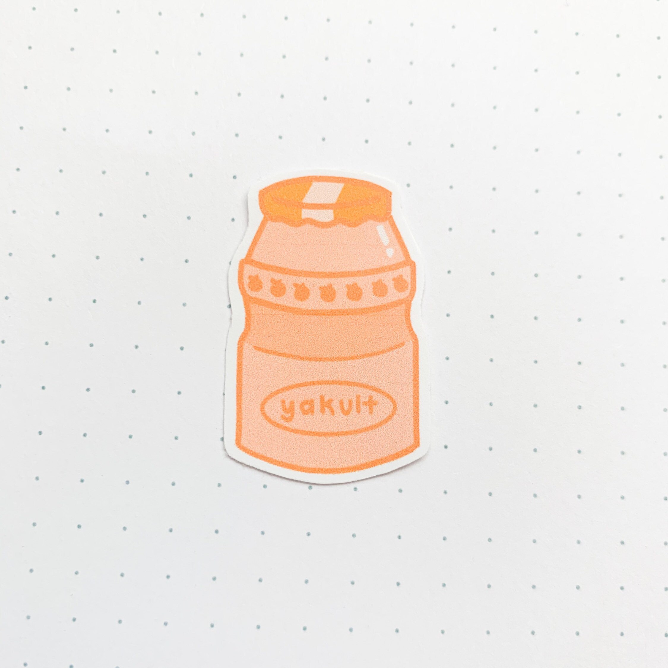 Yakult Stickers / Cute Yakult Yogurt Drink Sticker Pack for | Etsy