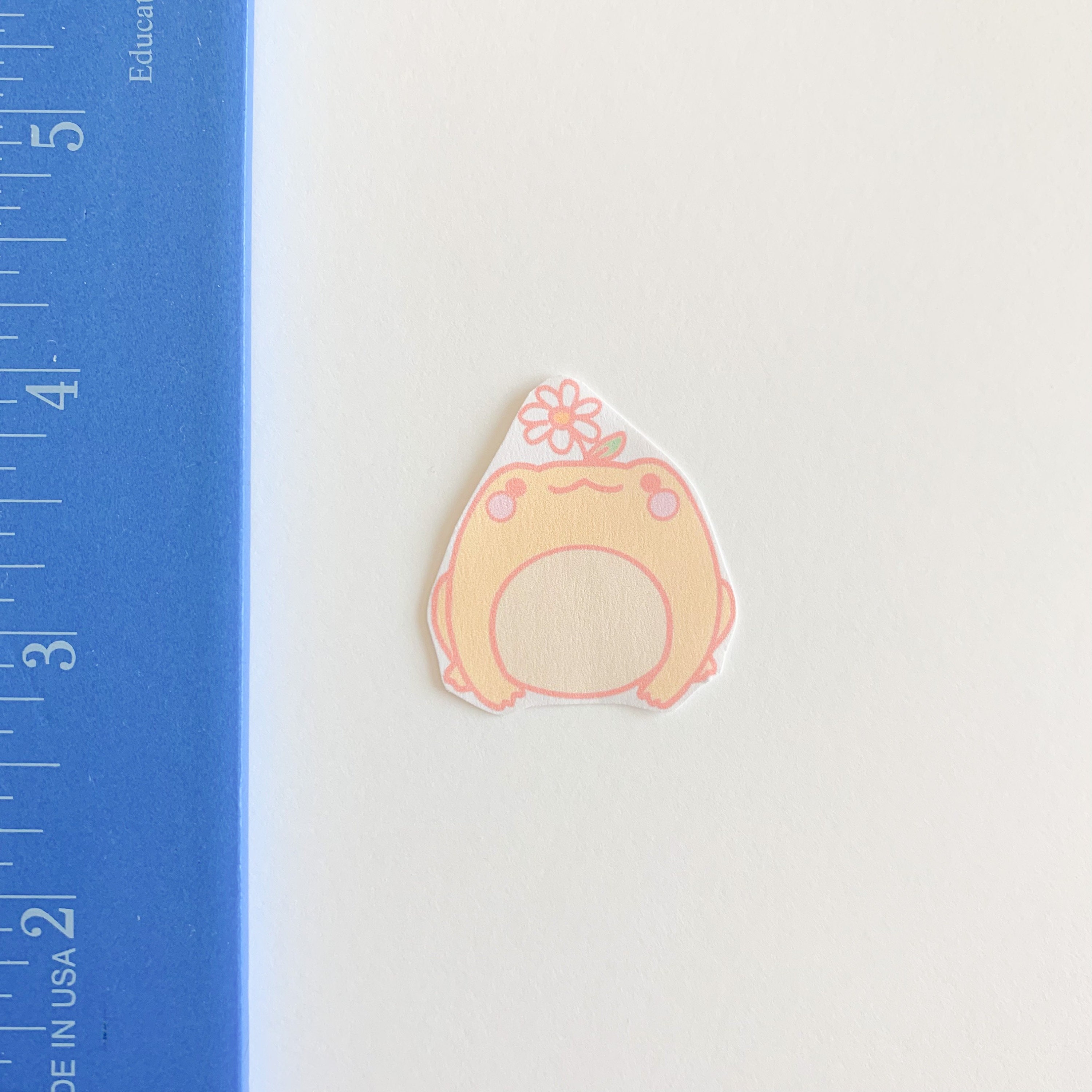 Chonky Frog Stickers / Pastel Kawaii Adorable Frog Sticker - Etsy