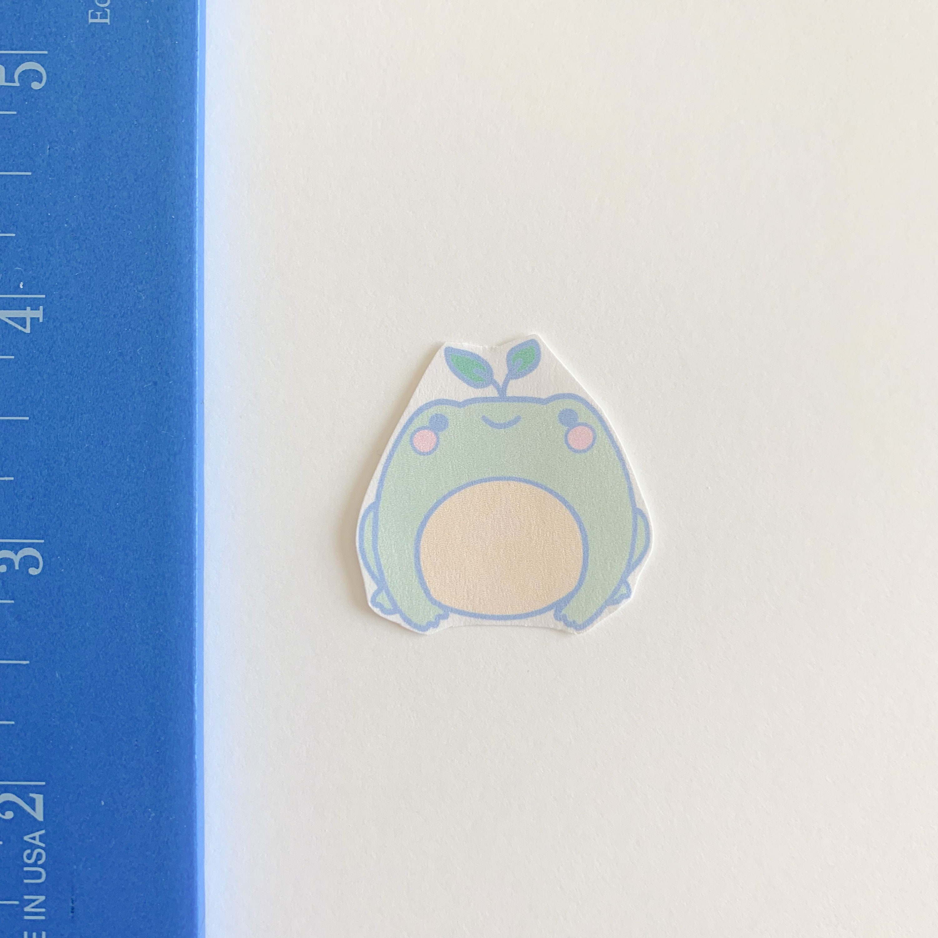 Chonky Frog Stickers / Pastel Kawaii Adorable Frog Sticker - Etsy
