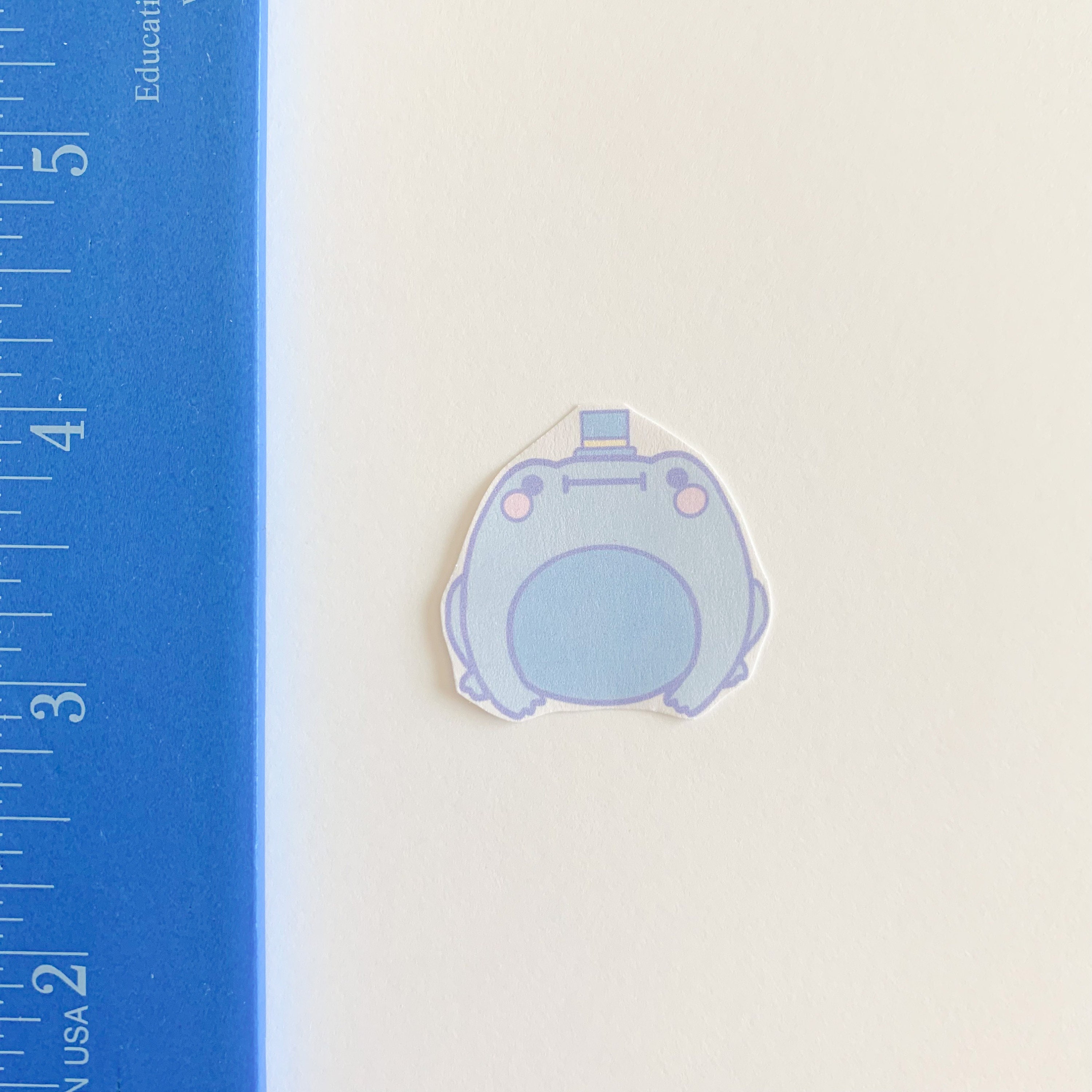 Chonky Frog Stickers / Pastel Kawaii Adorable Frog Sticker - Etsy