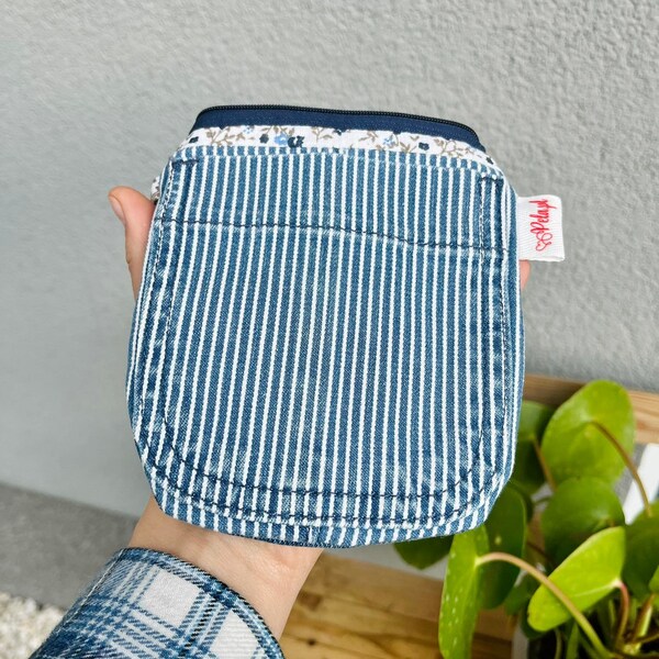 Denim Wallet - Etsy