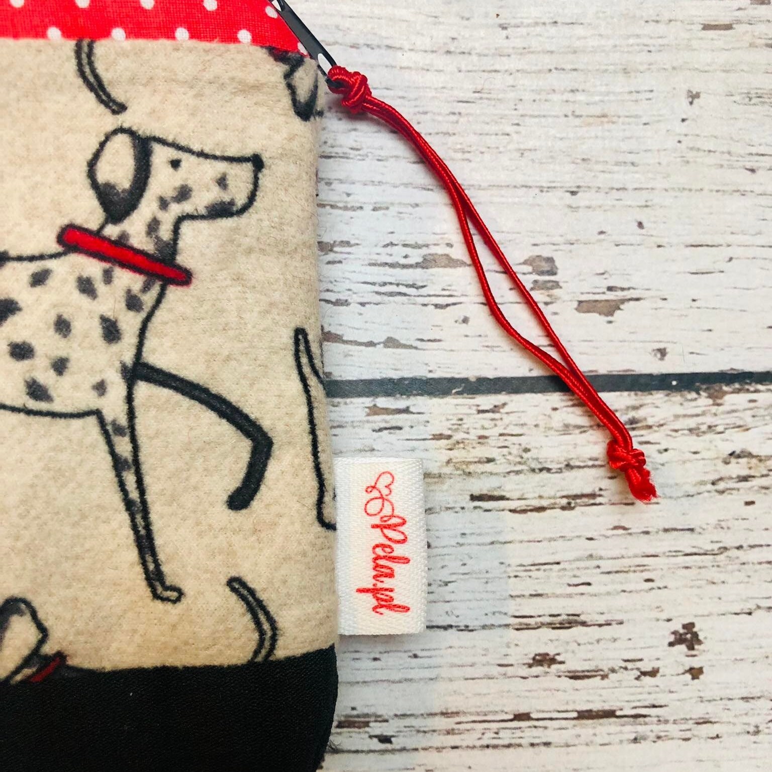 Mini Fleece Cosmetic Bag With Little Dogs PONGO - Etsy