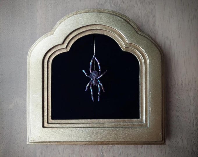 Handmade Amethyst Spider - Etsy UK