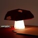 Mushroom Papercraft, DIY Unique Lamp, Woodland Nursery Decor Light ...