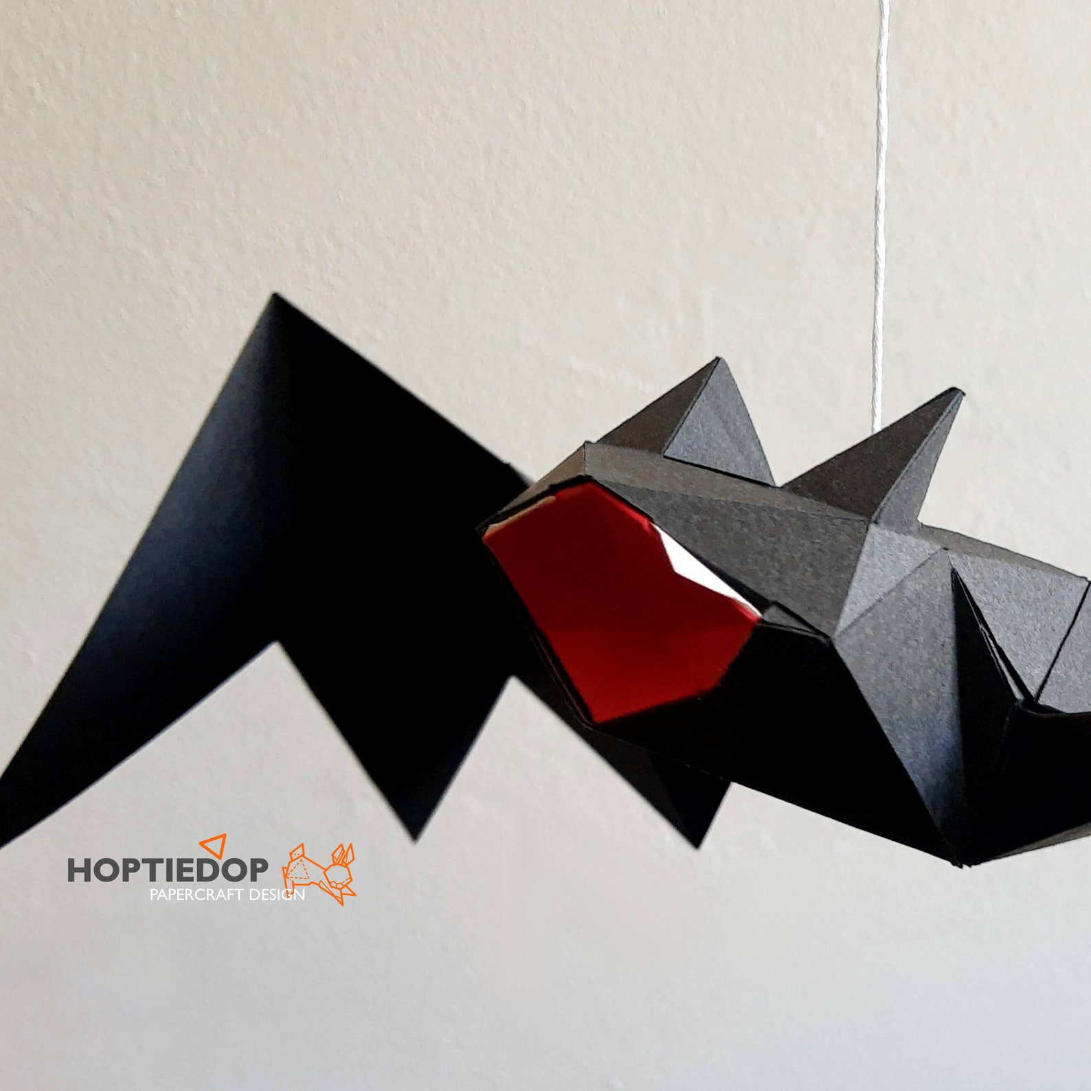 3D Papercraft Bat Model DIY Ceiling Decoration for Halloween - Etsy Canada