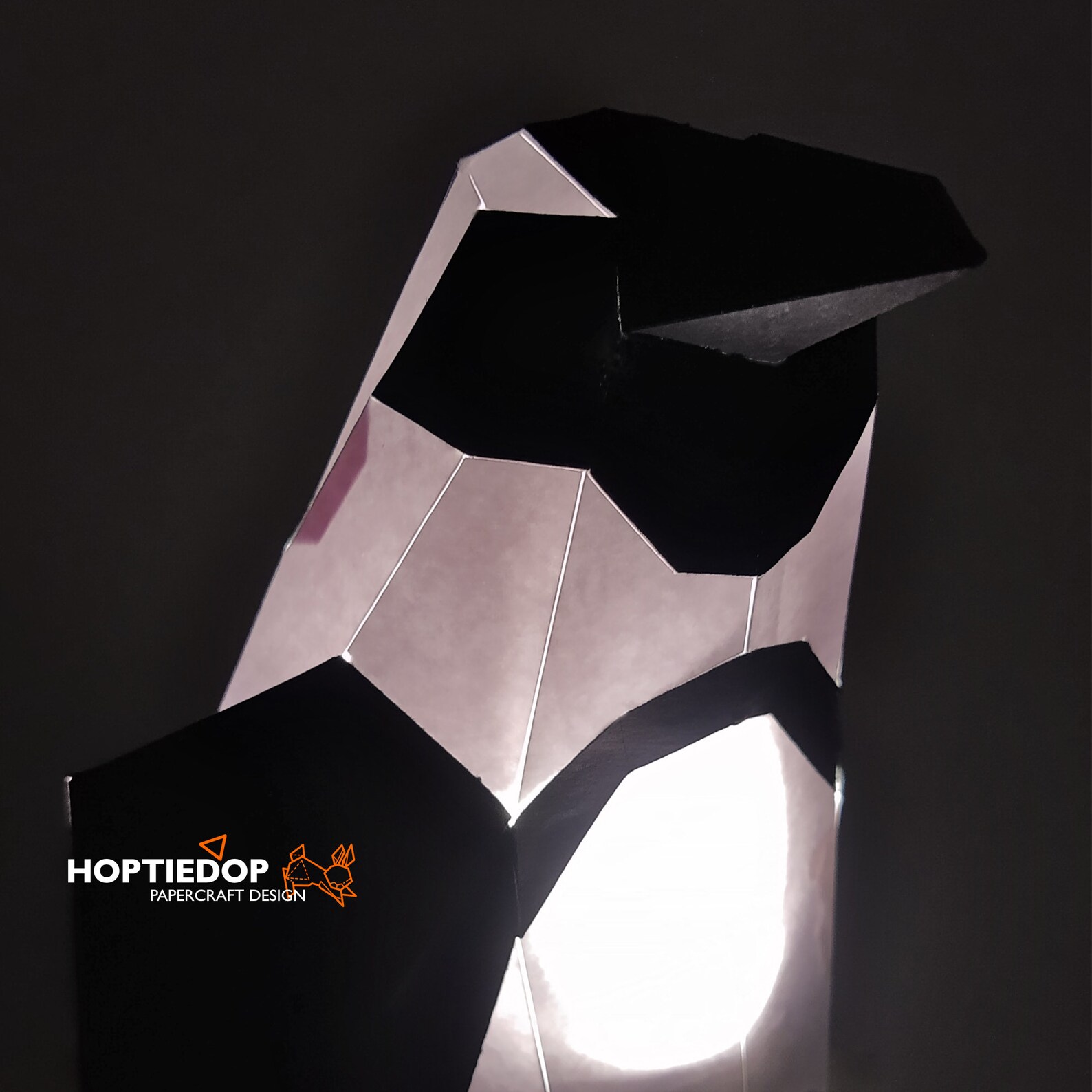 Papercraft 3D Penguin Template, Printable PDF & SVG, Origami 3D Craft ...