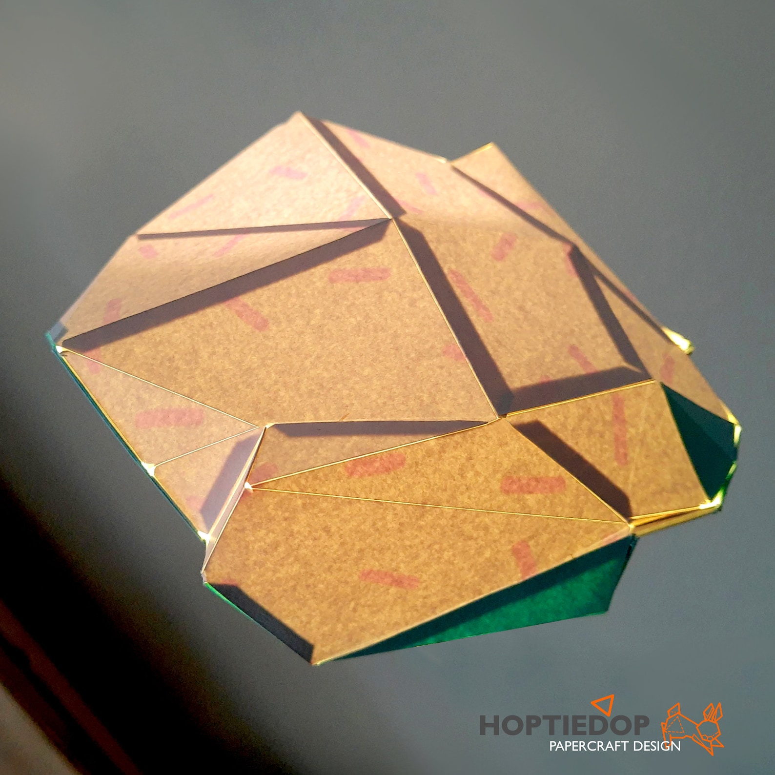 Papercraft 3D Owl Template, Printable PDF & SVG, Lowpoly Origami Bird ...