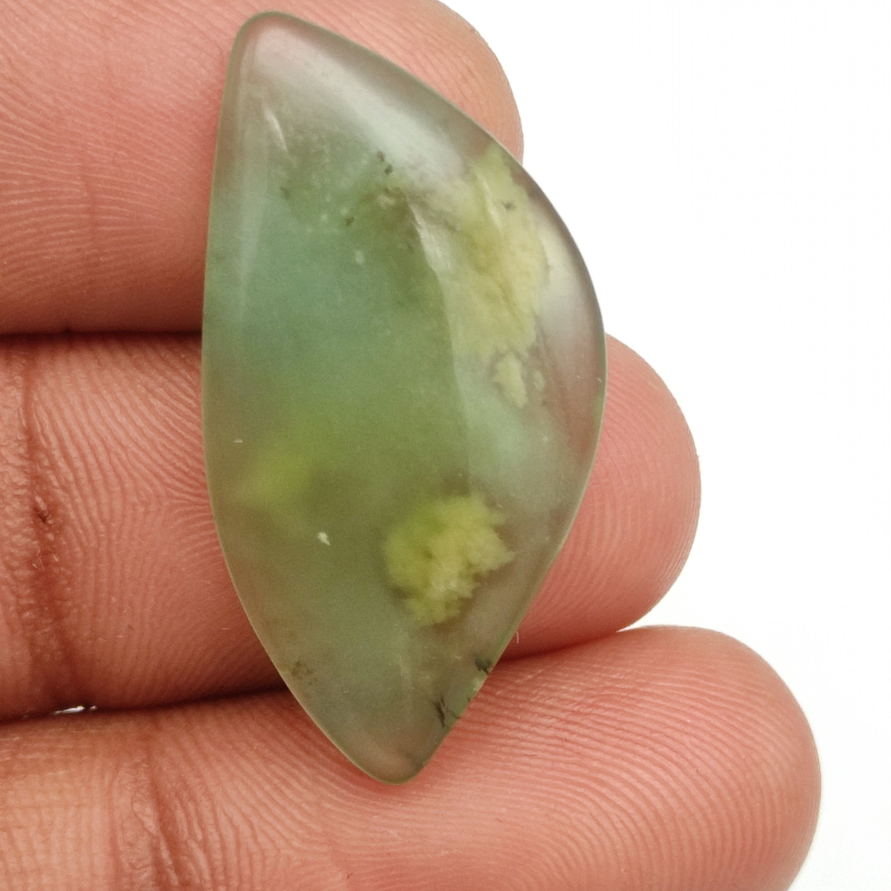 Fancy Shape Serpentine Cabochon 20 Carat 100% Natural Green | Etsy