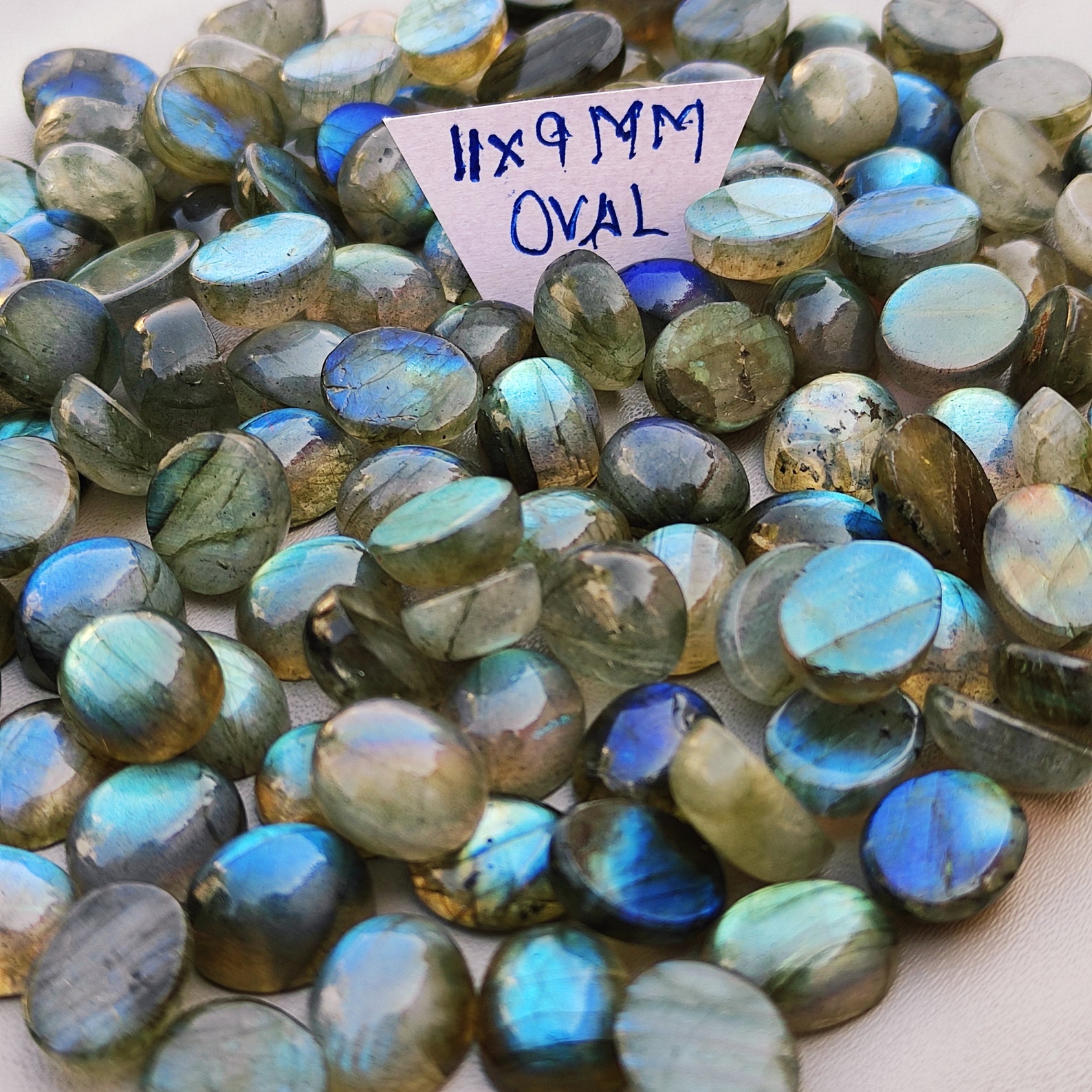 11X9 MM Labradorite Mineral Crystal Feldspar Calibrated - Etsy