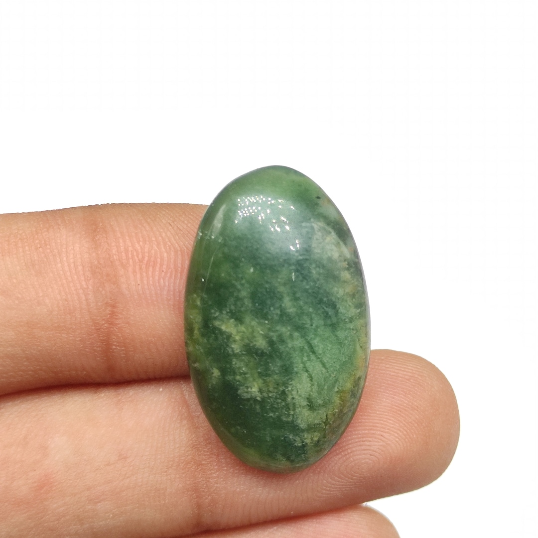 20ct Natural Green Serpentine Cabochon Designer Serpentine Translucent ...