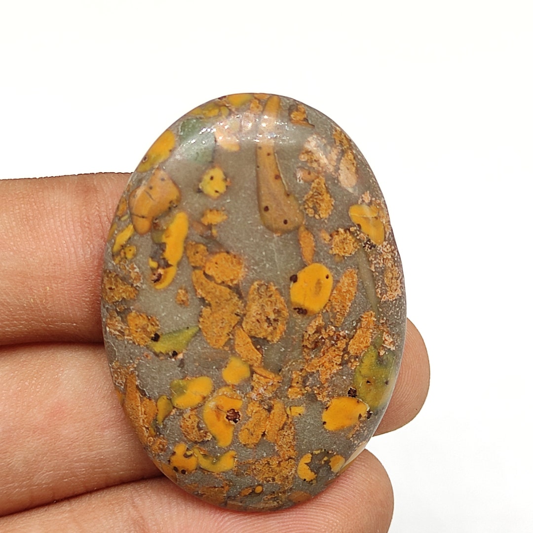 Designer Multi Colour Fruit Jasper Cabochon Oval Shape Rare Fruit ...