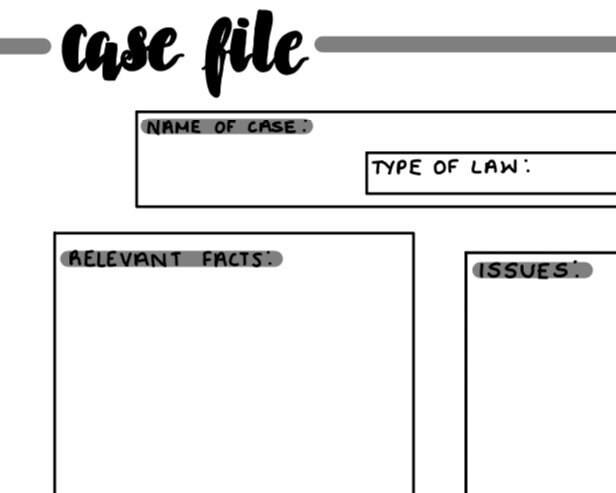 Case File Template Pack 5 Colours Included - Etsy