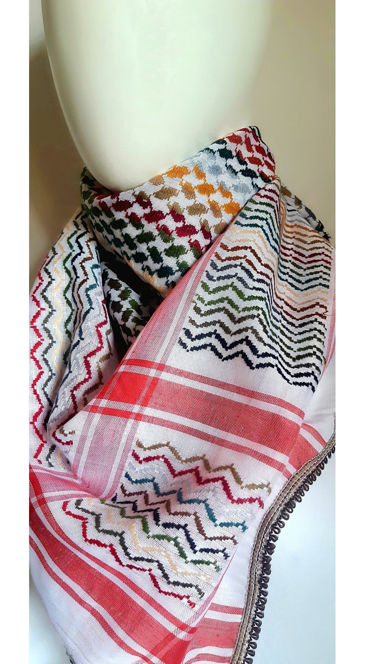 Palestine Scarf, Kuffiyeh Kofya Bandana, Unique Vintage Hatta Dress ...