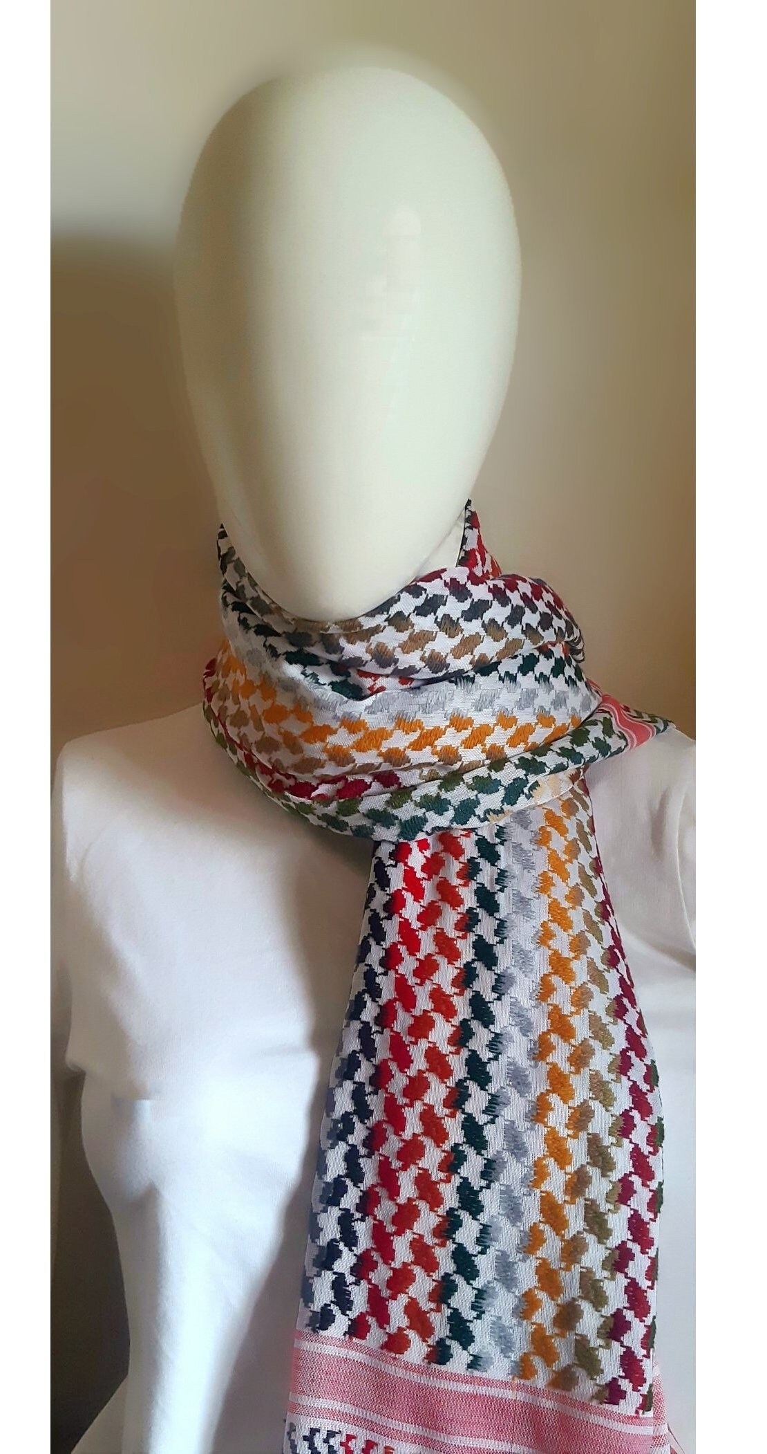 Palestine Scarf, Kuffiyeh Kofya Bandana, Unique Vintage Hatta Dress ...