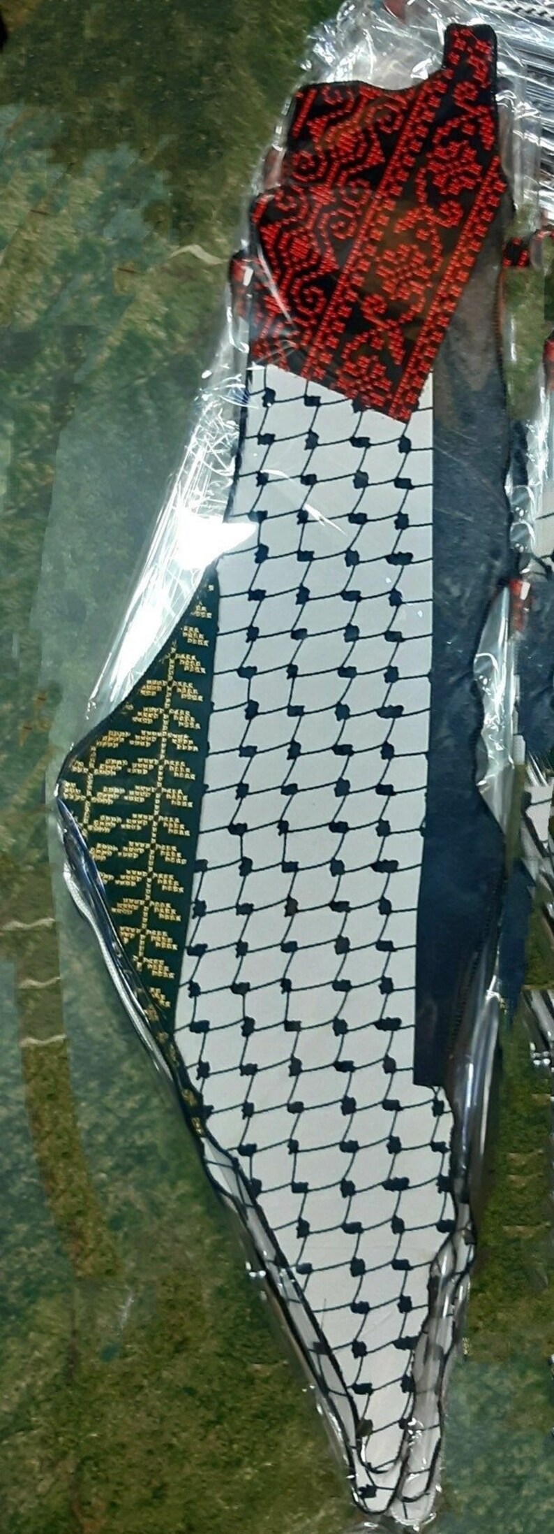 Hanging Made of Traditional Cloth Map Wall Hanging Made in - Etsy