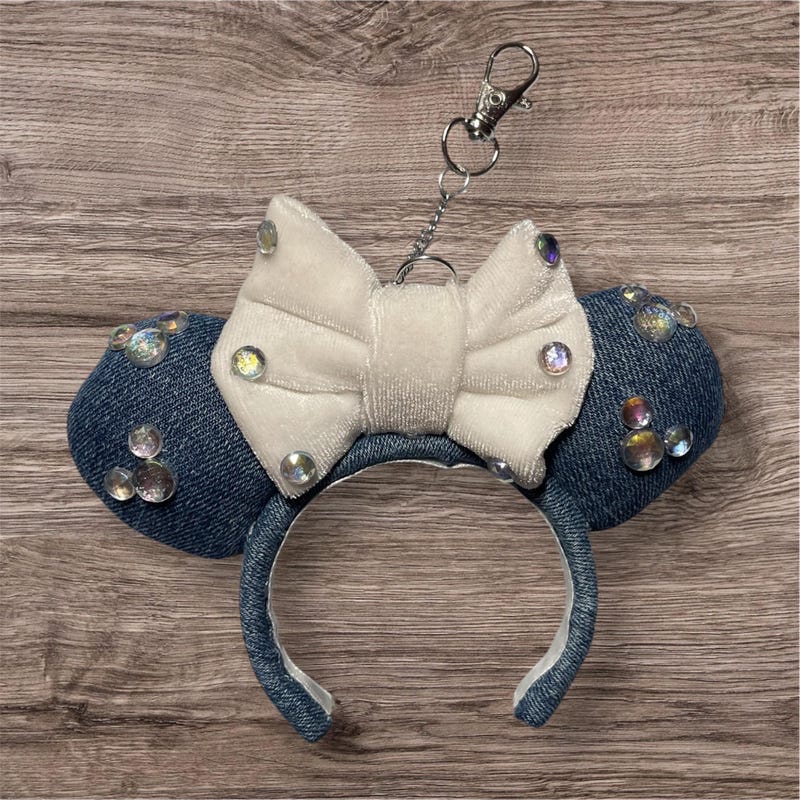 Denim Keychain - Etsy