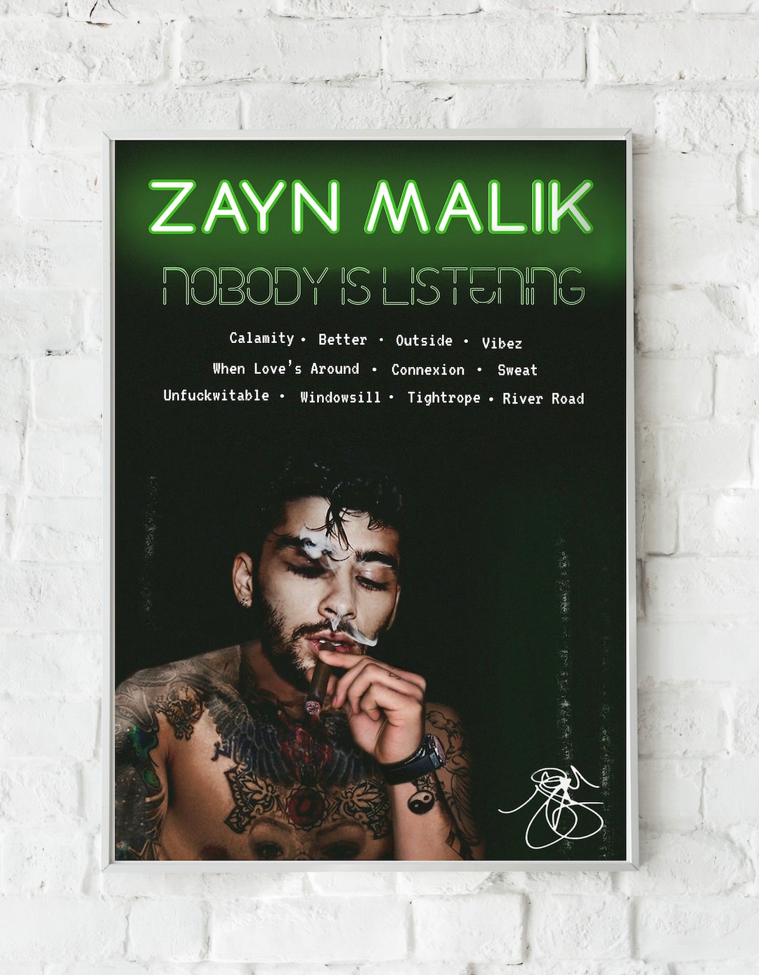 Zayn Malik Digital Download Poster - Etsy