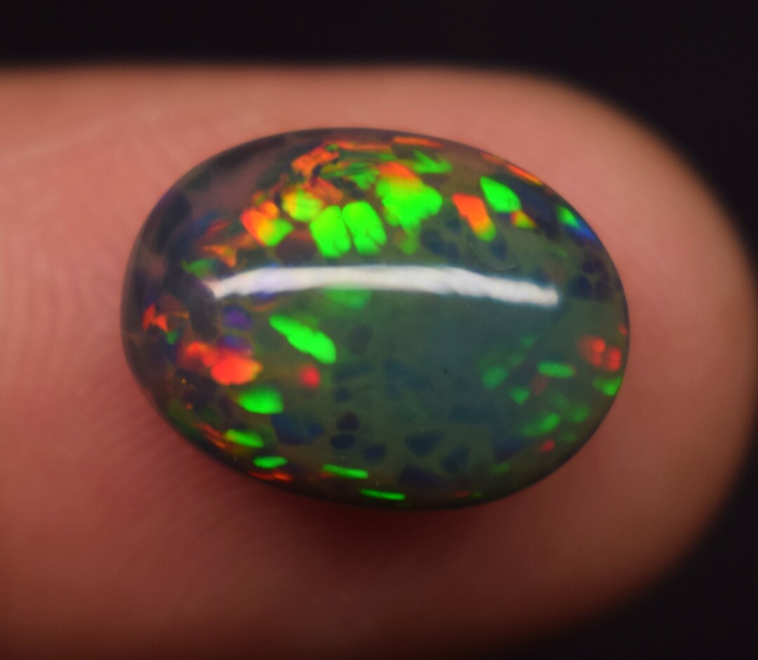 Beautiful Pure Natural Black Honeycomb Fire 2.50 Carat - Etsy