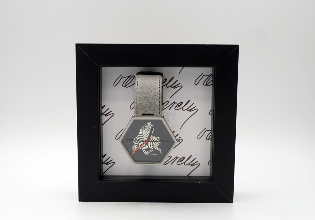 Op Art Installation ZEBRA II - Limited Edition Victor Vasarely & Bulova ...