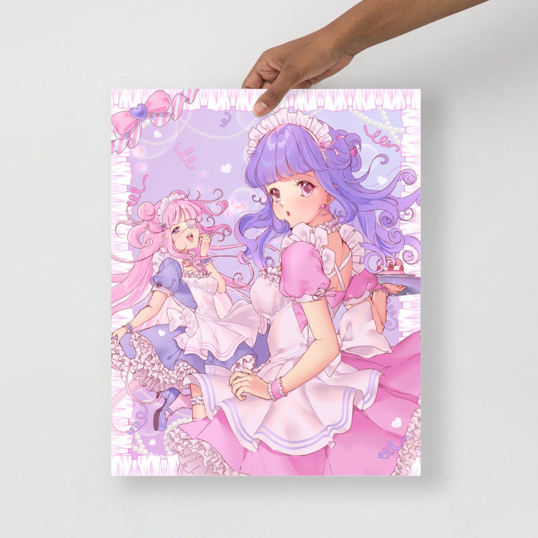 Pastelcore Cutecore Animecore Maidcore Anime Girls Maid - Etsy Canada