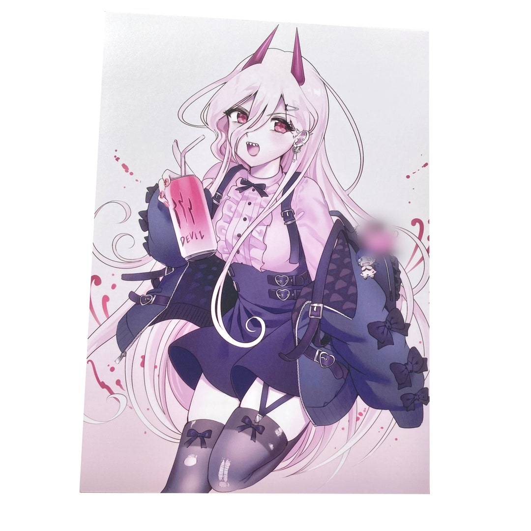 Jirai Demon Art Print, Menhera, Jiraikei, Ryousangata, Yamikawaii ...