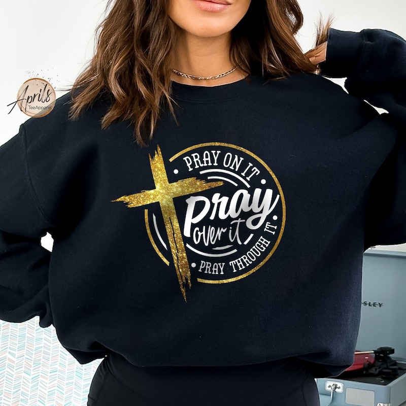 Pray Sweatshirt - Etsy