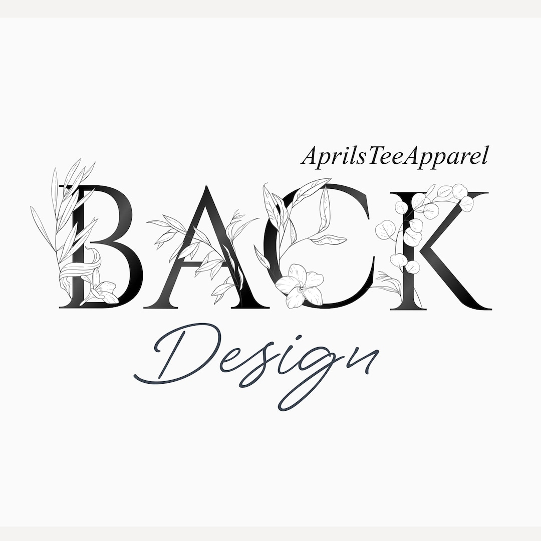 Custom Back Design - Etsy