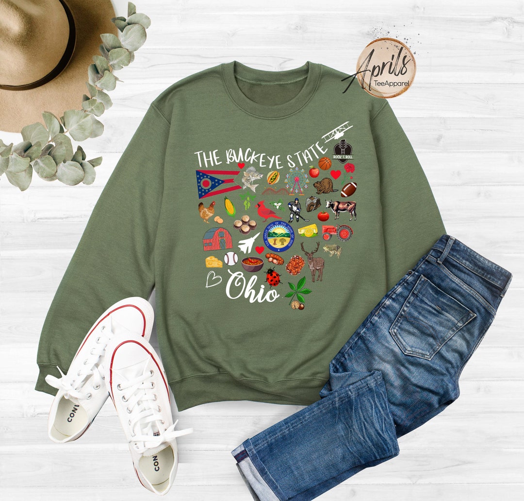 Ohio Sweatshirt, Ohio Hoodie, Ohio Shirt, Ohio Trip Sweatshirt, Ohio ...