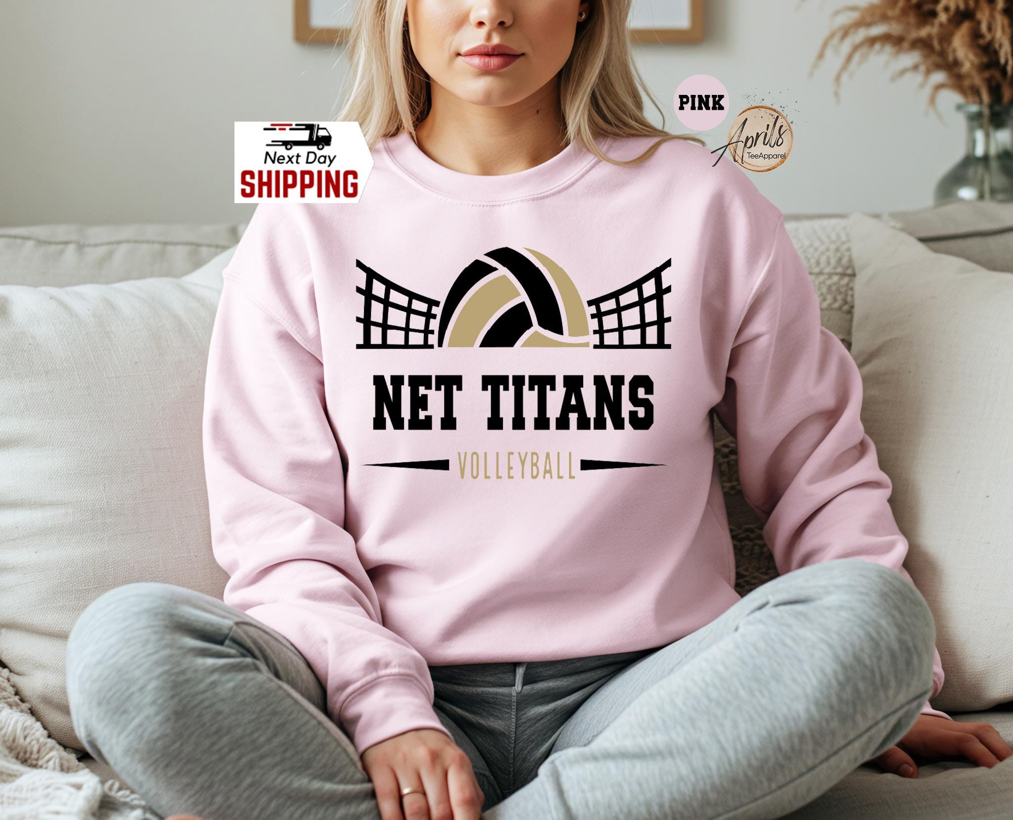 Custom Volleyball Team Hoodie: Personalized School Spirit Sweatshirt - Etsy