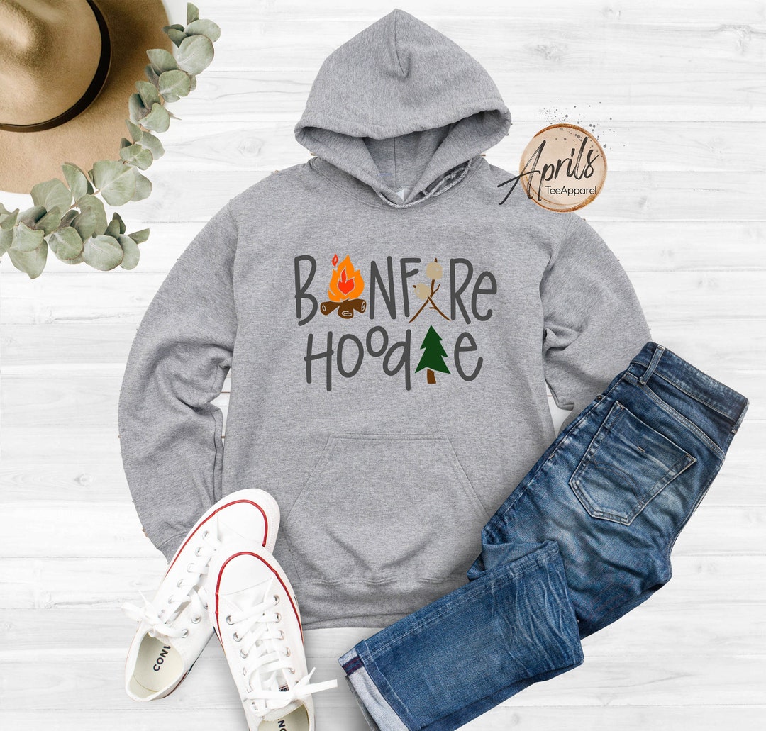 Bonfire Hoodie Sweatshirt, Bonfire Hoodie, Bonfire Shirt, Bonfire ...