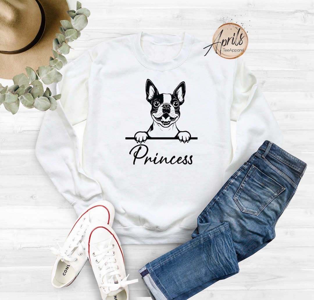 Boston Terrier Sweatshirt, Boston Terrier Hoodie, Boston Terrier Gift ...