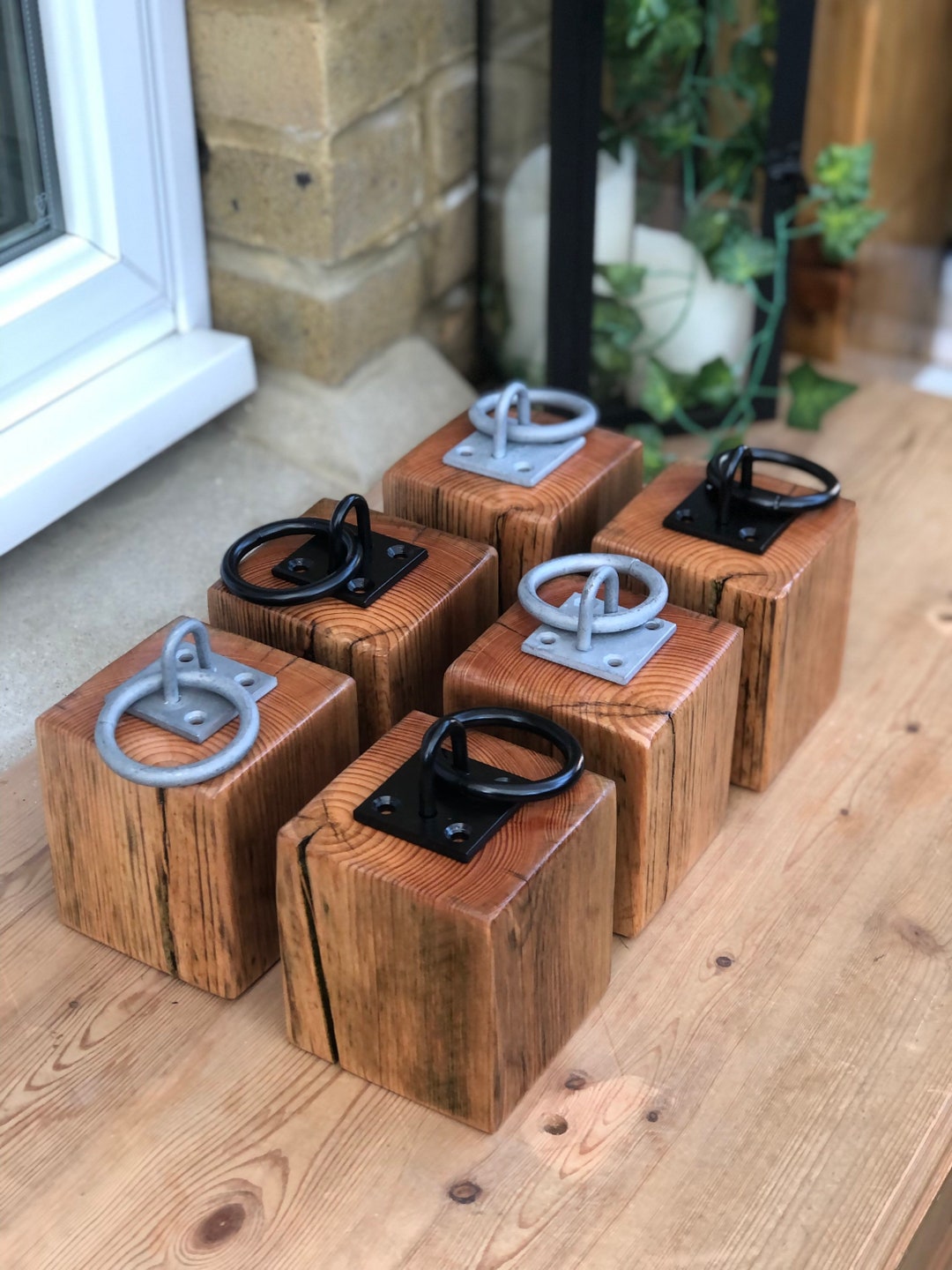 Wooden Door Stop X One, Small & Decorative, Book End, Paper Weight ...