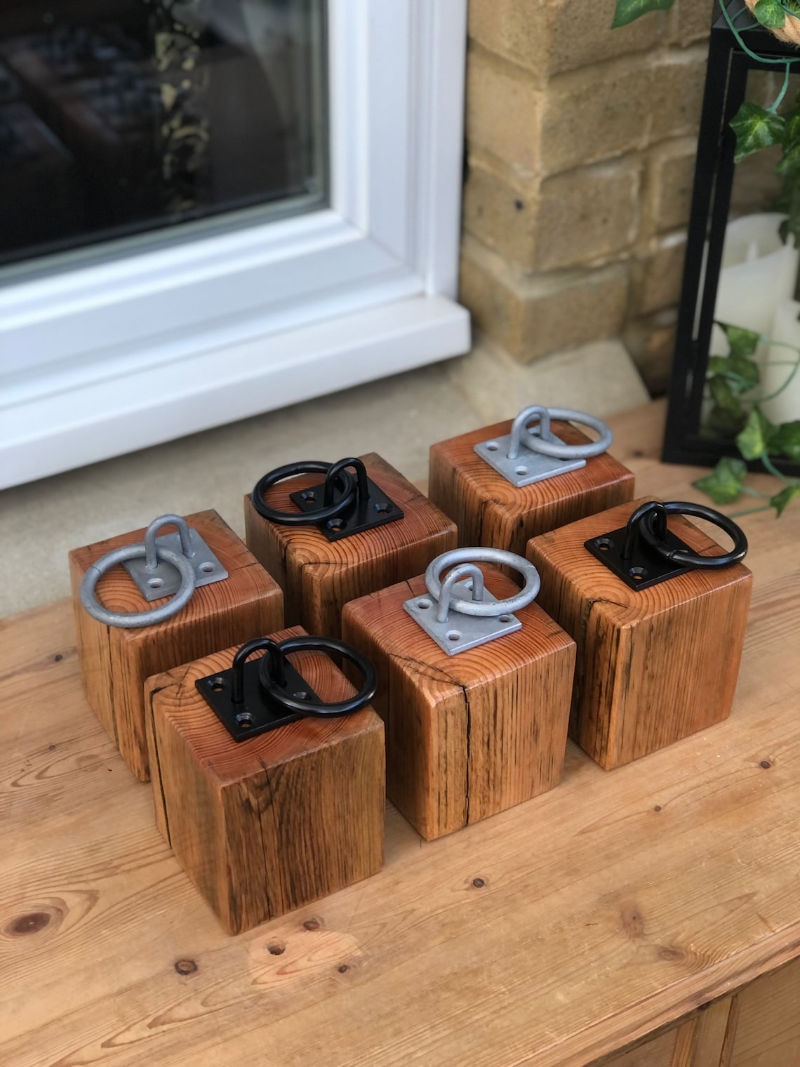 Wooden Door Stop X One, Small & Decorative, Book End, Paper Weight ...