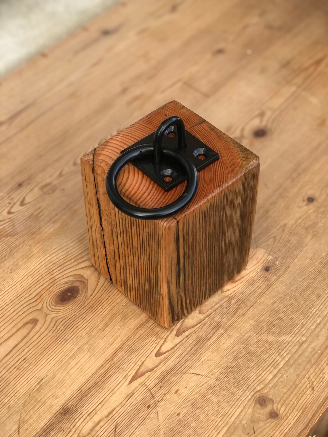 Wooden Door Stop X One, Small & Decorative, Book End, Paper Weight ...