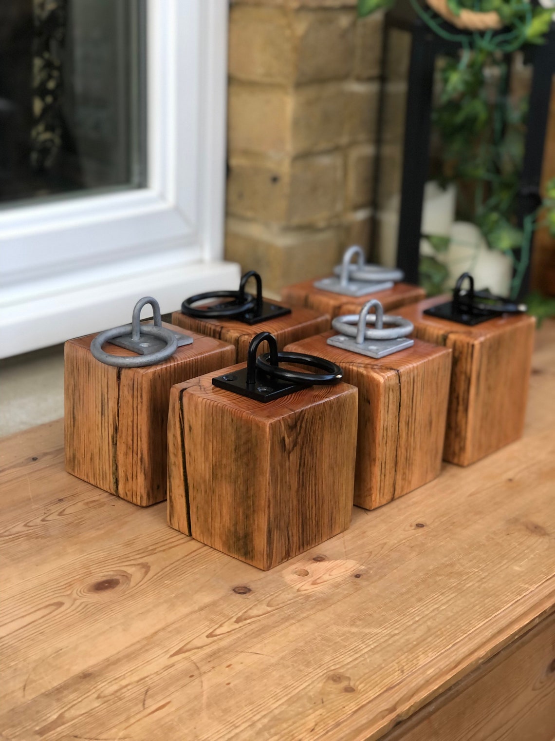 Wooden Door Stop X One, Small & Decorative, Book End, Paper Weight ...