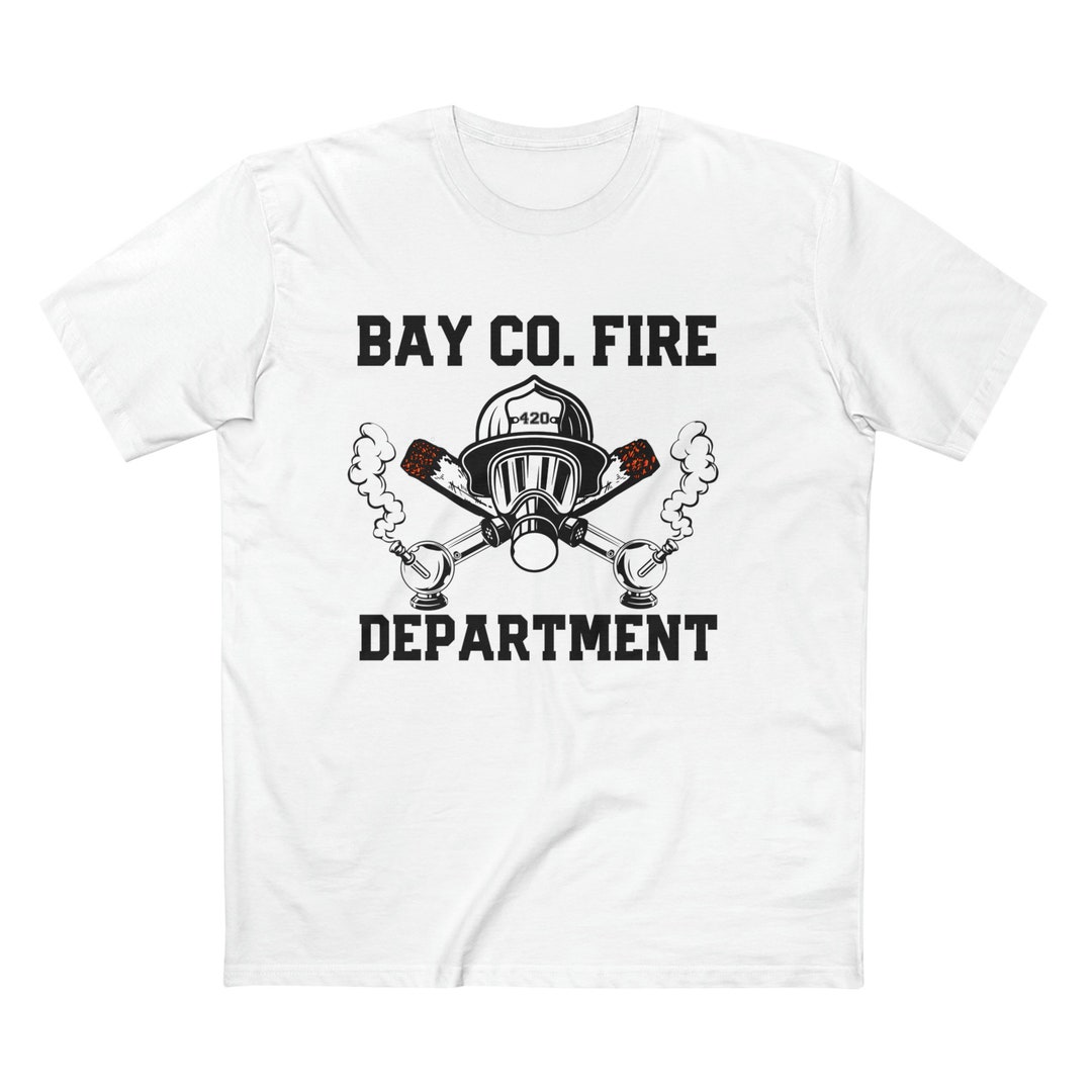 Bay Co. Fire Dept Double OG 420 Apparel, Cannabis Fashion, Weed-themed ...