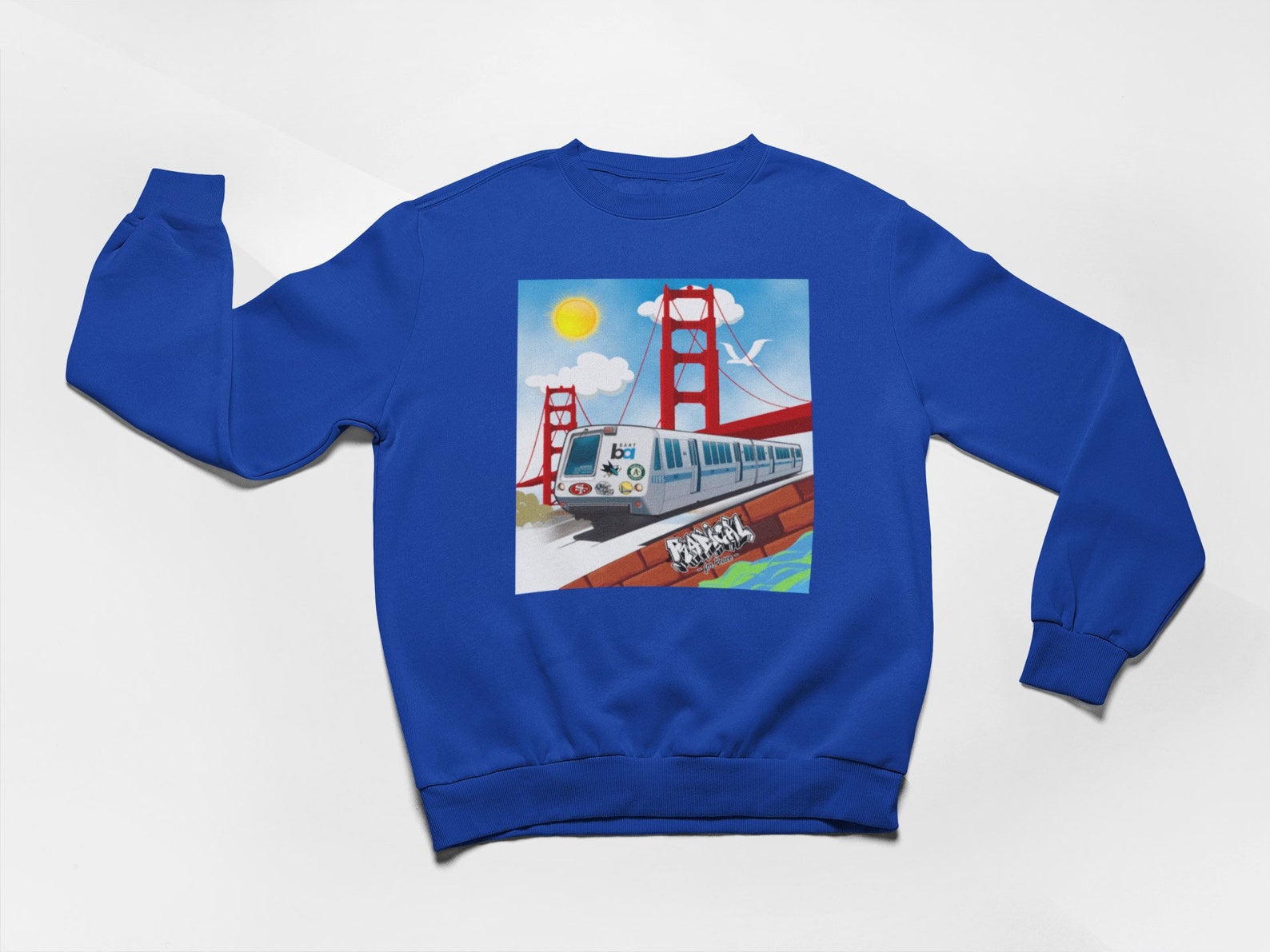 Bay Area Crewneck Shirt, Oakland T-shirt , San Francisco Bay ...
