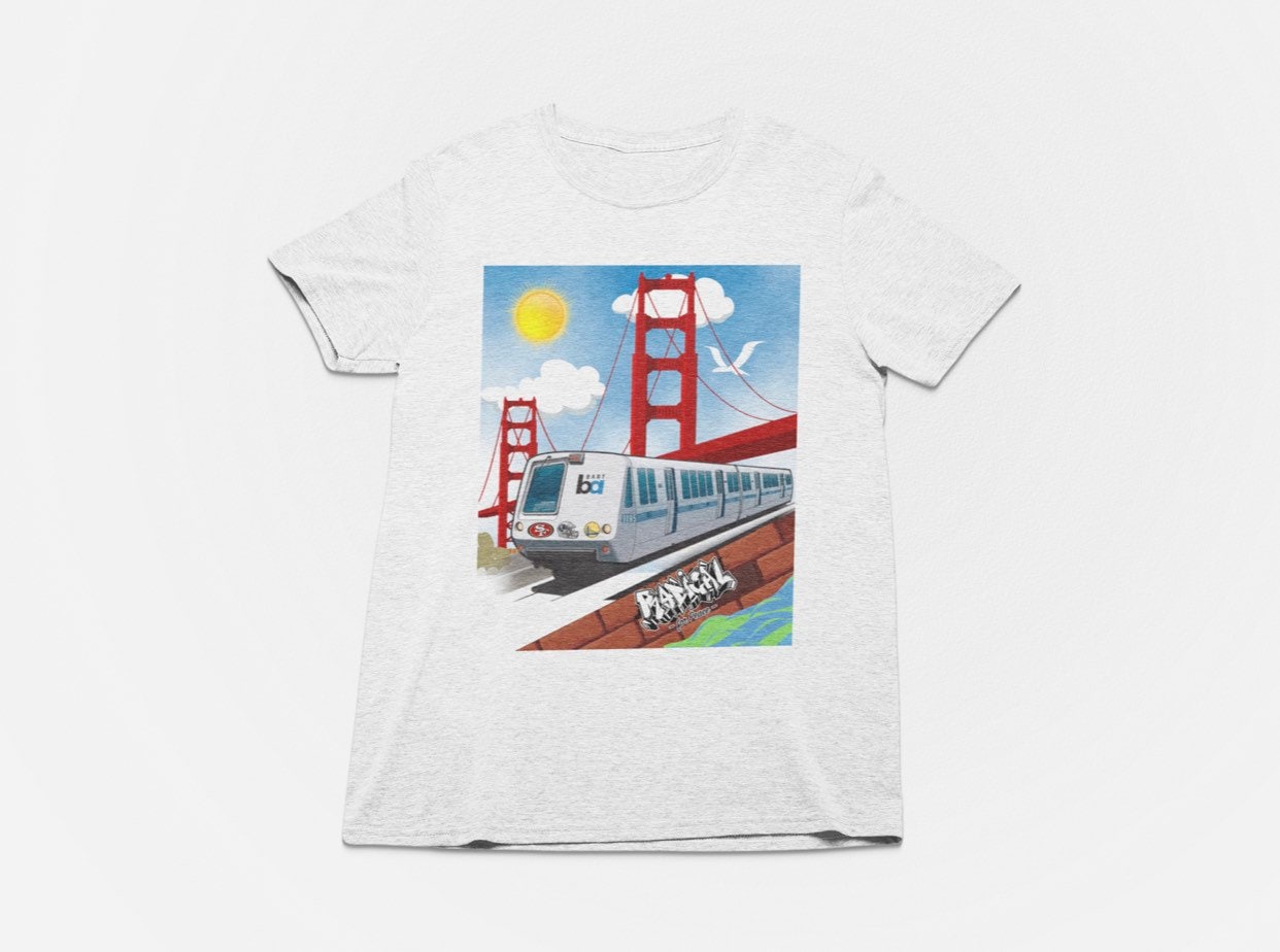 Bay Area Shirt Oakland T-shirt San Francisco Bay - Etsy