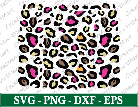 Leopard Print Pattern Svg Leopard Pattern Svg Leopard Svg | Etsy