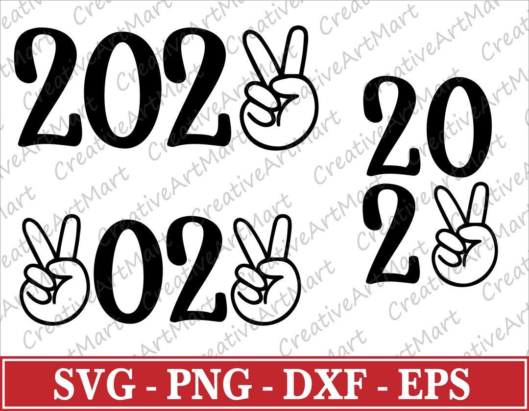 2022 SVG PNG DXF, Happy New Year Svg, New Year Shirt Svg, Class of 2022 ...