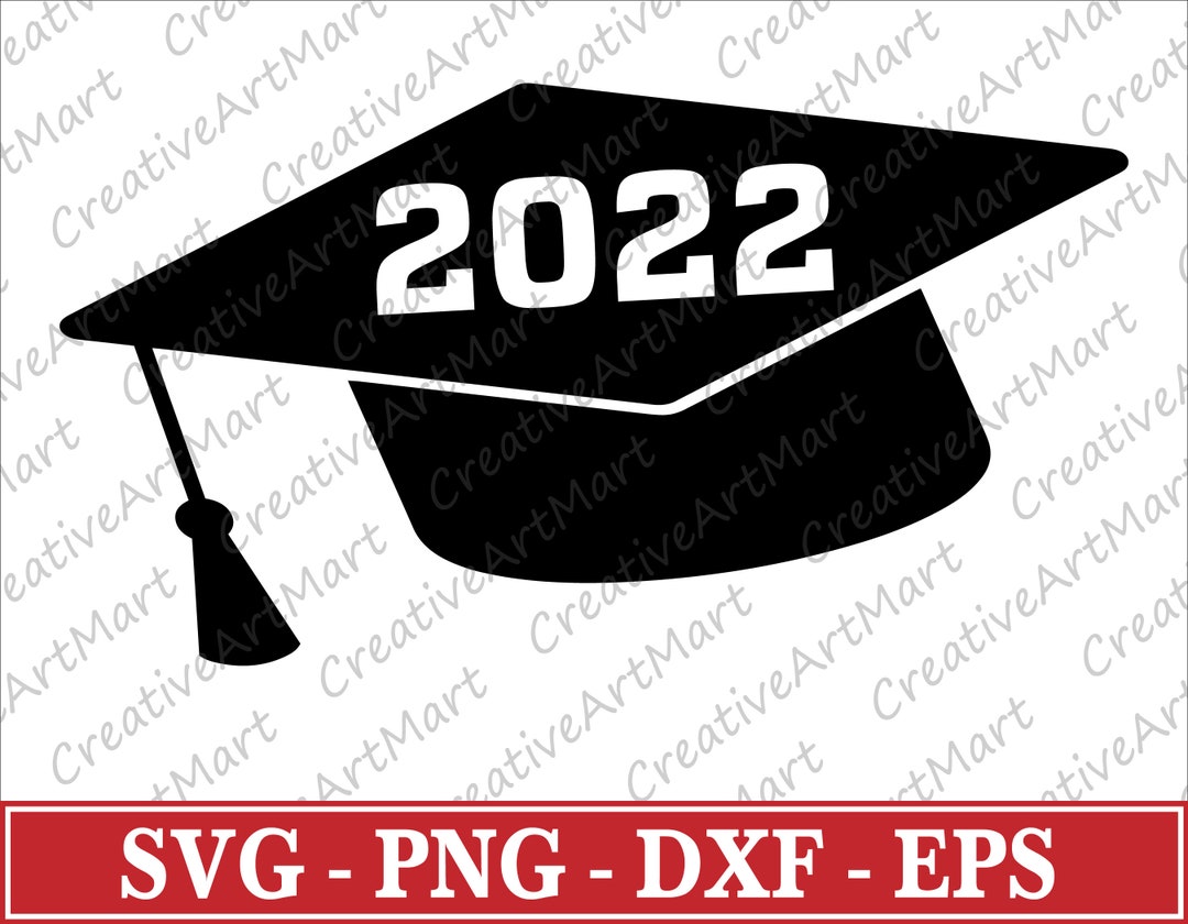 2022 Graduation Cap Svg, 2022 Cap Svg, Graduation Hat Svg, Class of ...