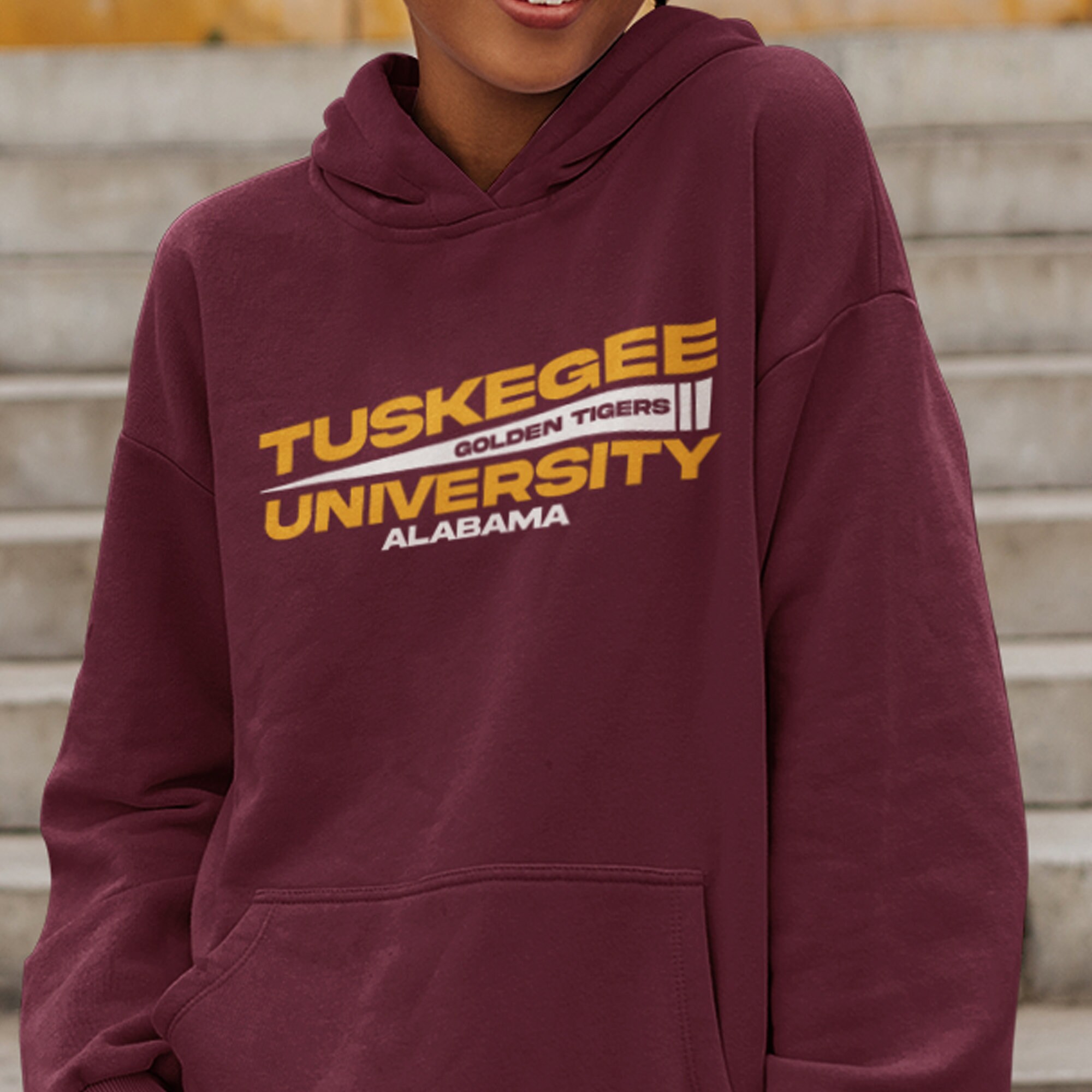 Tuskegee Golden Tigers Flag Ed - Vintage HBCU Tuskegee Univ Apparel ...