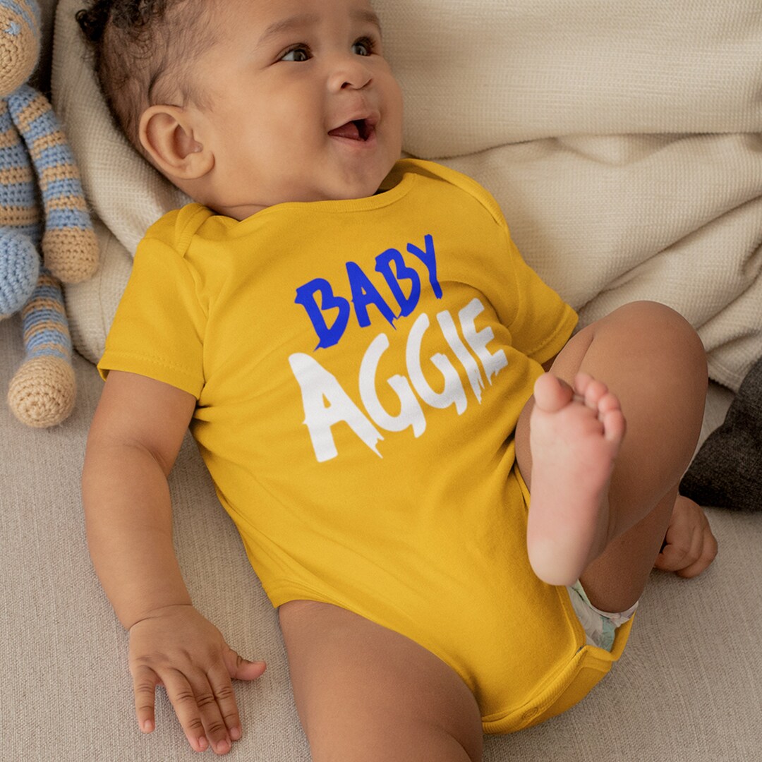 Baby Aggie (infant Bodysuit) - North Carolina Aggie Kids, Aggie ...