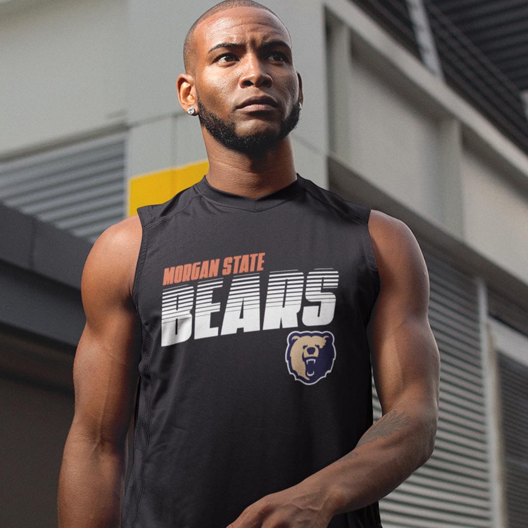 Morgan State University Bears Retro Edition (sleeveless Unisex T-shirt ...