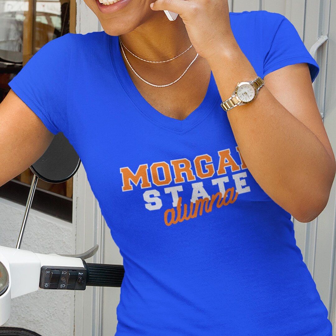 Morgan State Alumna (v-neck) - Vintage Morgan State Apparel, Retro ...
