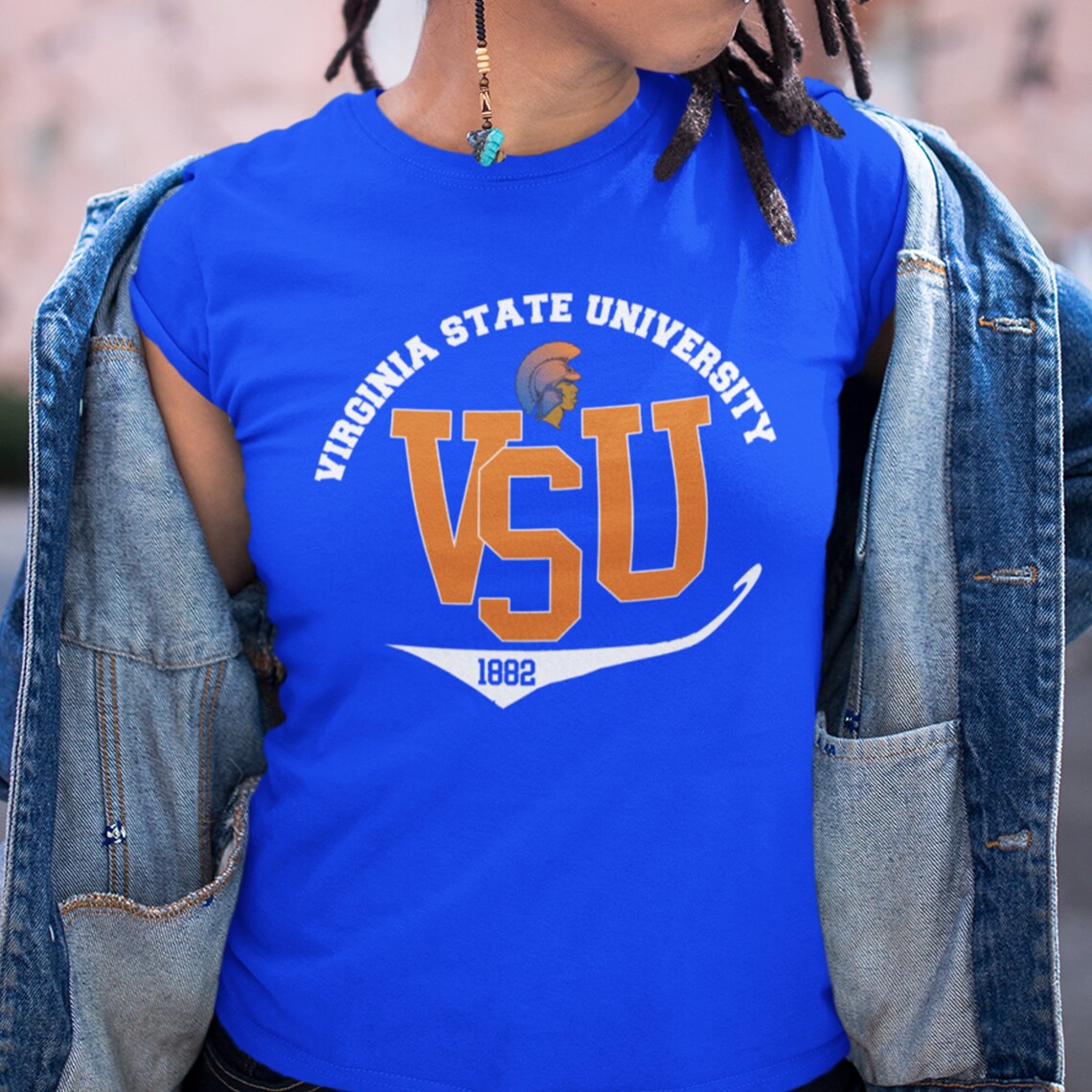 Virginia State Trojans Classic Ed- Vintage Virginia State College ...