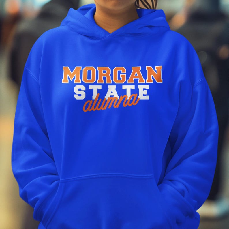 Morgan State Alumna - Vintage Morgan State Apparel, Retro Morgan State ...