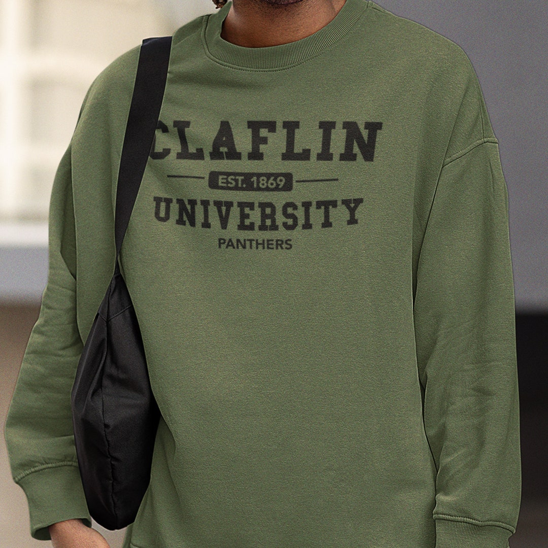 Claflin Panthers (fatigue Green) - Vintage Claflin Univ College Apparel ...